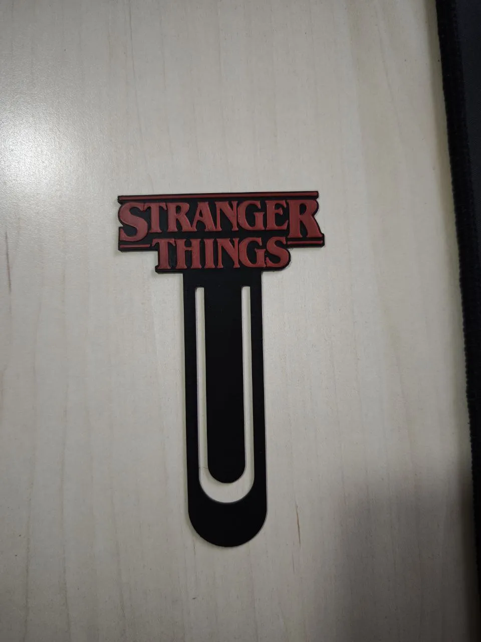 Stranger Things bookmark by MJ3D MakerWorld: Download Free 3D Models