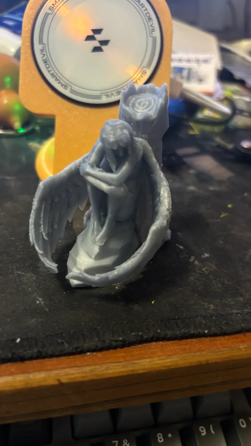 The weeping fallen angel by Cqlbaba - MakerWorld