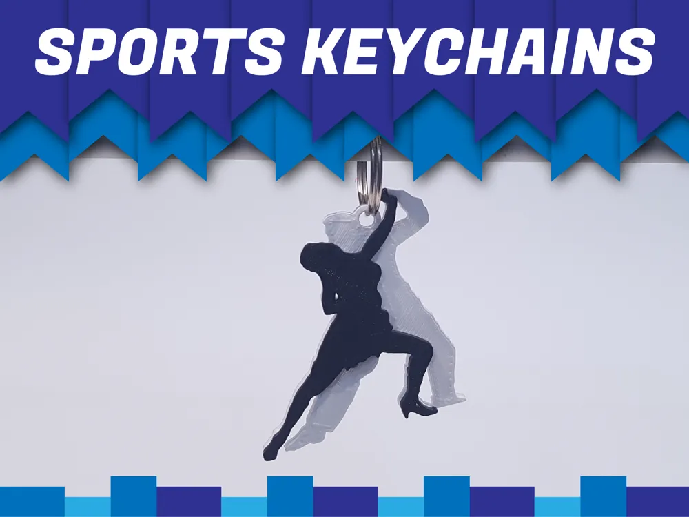 Sports Keychains by Creativity Lab - MakerWorld