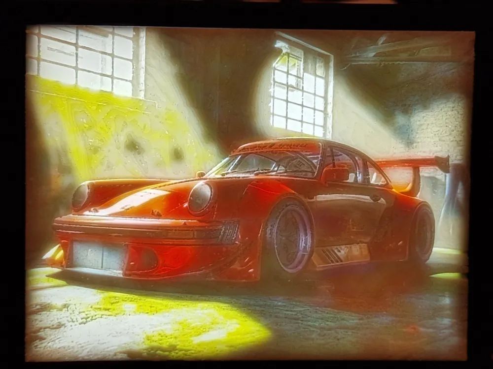 Porche RWB - High resolution Lithophane by Madness3D - MakerWorld