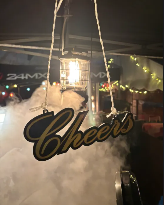 Elegant Cheers Bar Plate by Marvin - MakerWorld