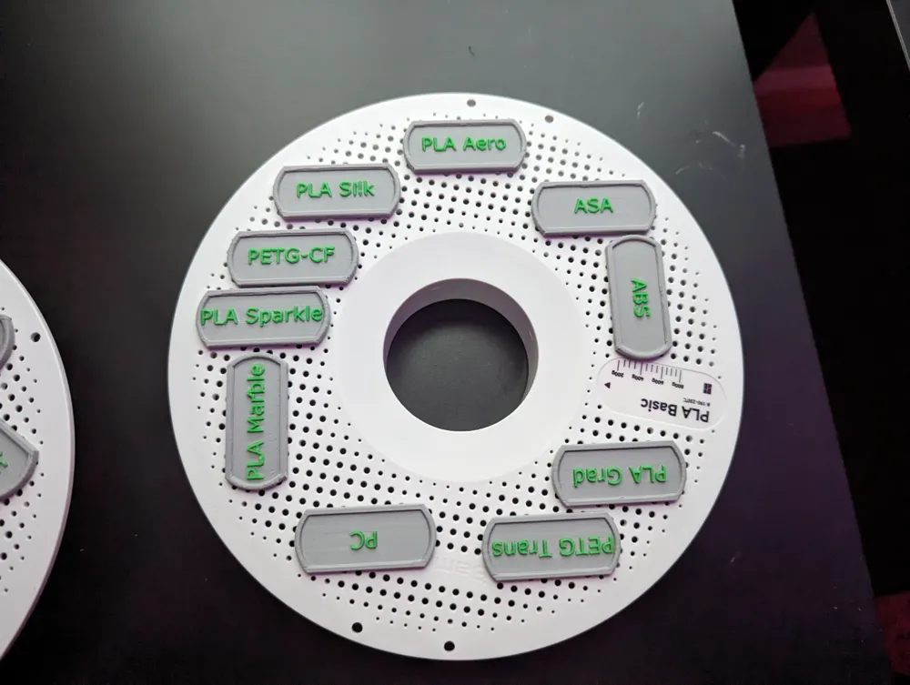 Bambu Labs Filament Spool Tags by DevlshOne - MakerWorld