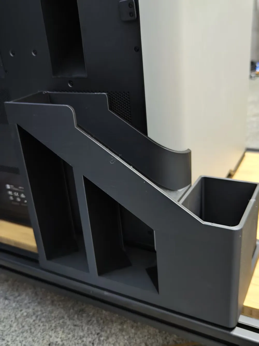 Expanded Bambu H2D Poop Chute Extra-Large Waste Bin Luxurious Toilet ...