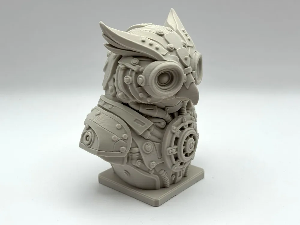 Steampunk Owl Bust by Stigern MakerWorld: Download Free 3D Models