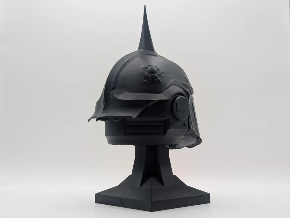WH40K - Death Guard Helmet Display - Free 3D Print Model - MakerWorld