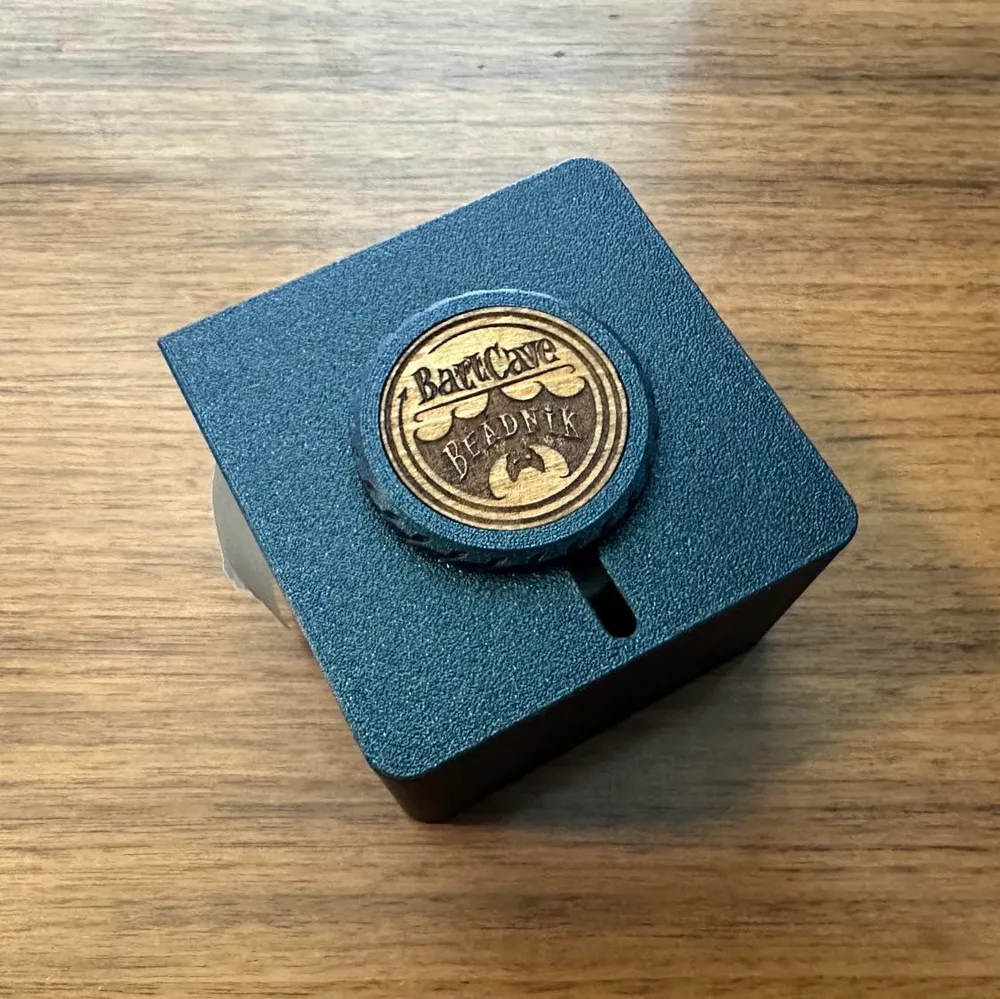 Label Dispenser - Insert Recess For 3mm Wood Badge Remixed by BATTCAVE ...