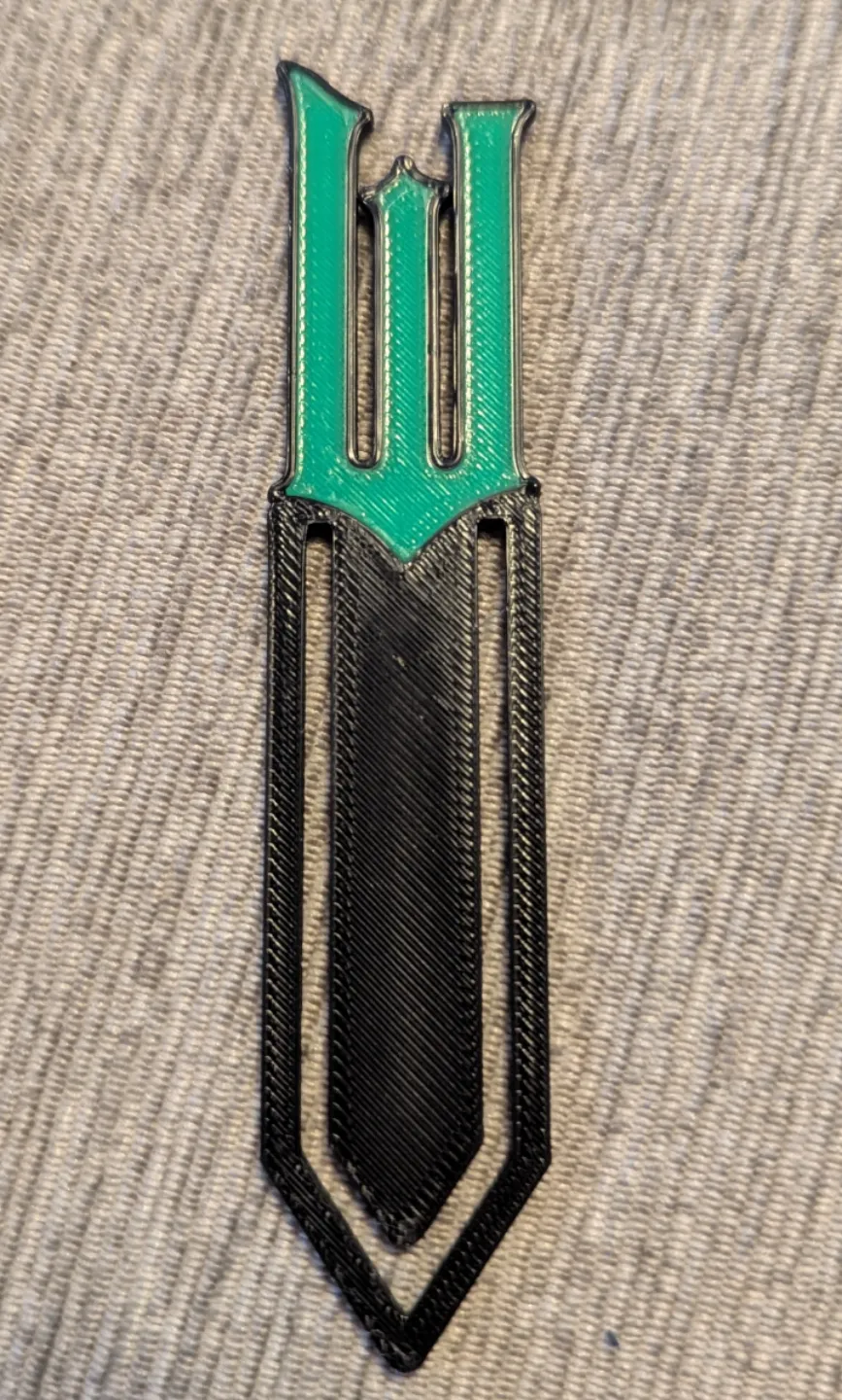 Wicked Bookmark by melissaderrMakerWorld: Download Free 3D Models