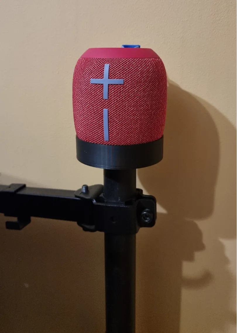 Monitor Arm Mount for Ultimate Wonderboom Speaker by oNuCu - MakerWorld