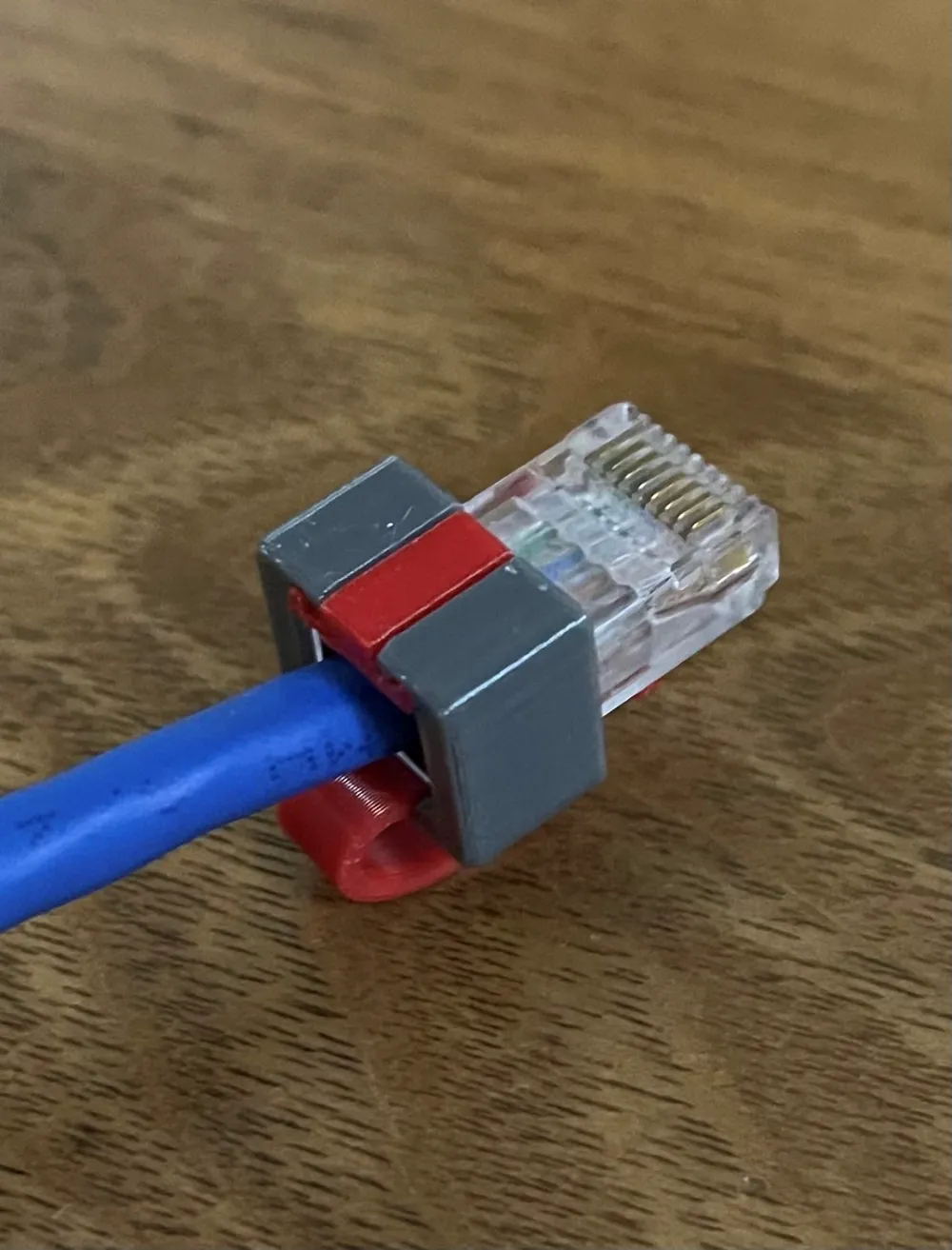 RJ45 Clip Repair - Sturdy and will not fall apart - Free 3D Print Model ...