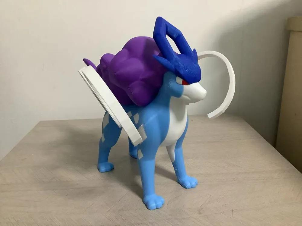 Pokemon Suicune multi-part - Free 3D Print Model - MakerWorld