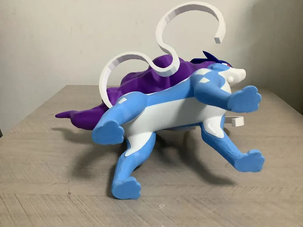 Pokemon Suicune multi-part - Free 3D Print Model - MakerWorld