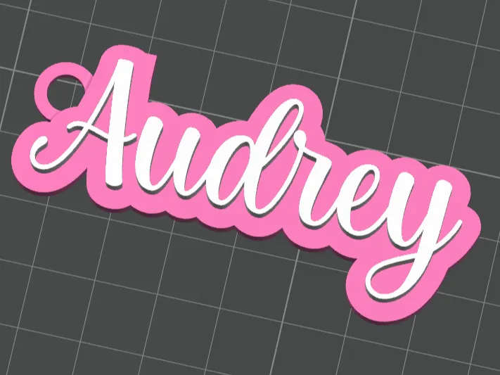 Audrey Keychain by potta - MakerWorld
