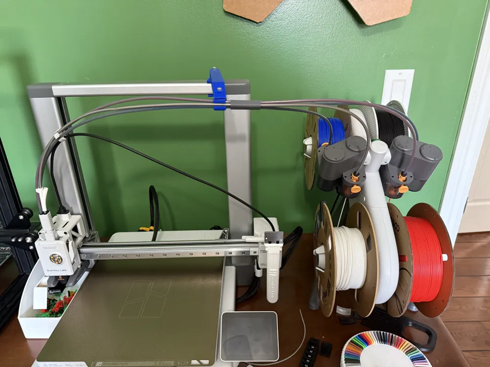 A1 PTFE tube support by SilentWarThunder MakerWorld: Download Free 3D ...