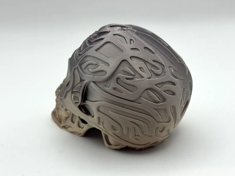 Ornate Tribal Skull by Stigern MakerWorld: Download Free 3D Models