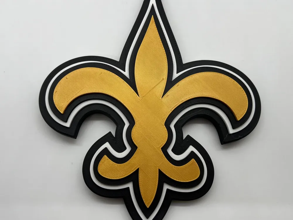 New Orleans Saints Oversized Chain by Mr Jimbob MakerWorld: Download ...