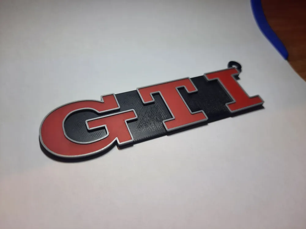 Volkswagen GTI Logo - Keychain by Luke-Leek-98 - MakerWorld