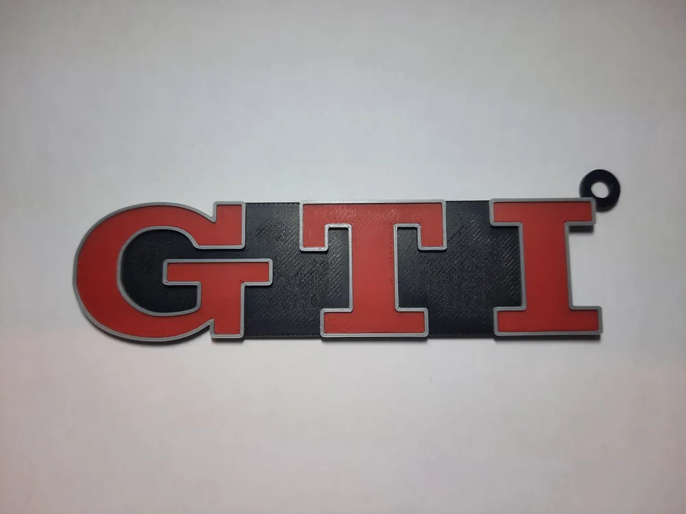 Volkswagen GTI Logo - Keychain by Luke-Leek-98 - MakerWorld