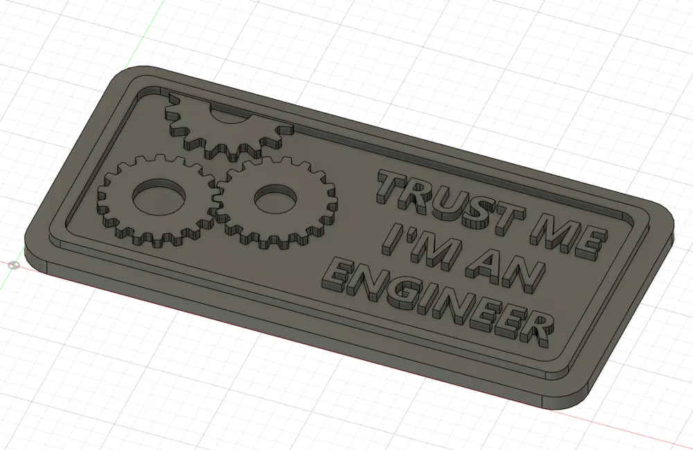 Trust me i'm an engineer Plate by andrei.ciric - MakerWorld