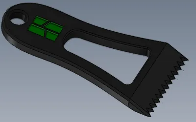 Bed Scraper by KenPrint3D MakerWorld: Download Free 3D Models