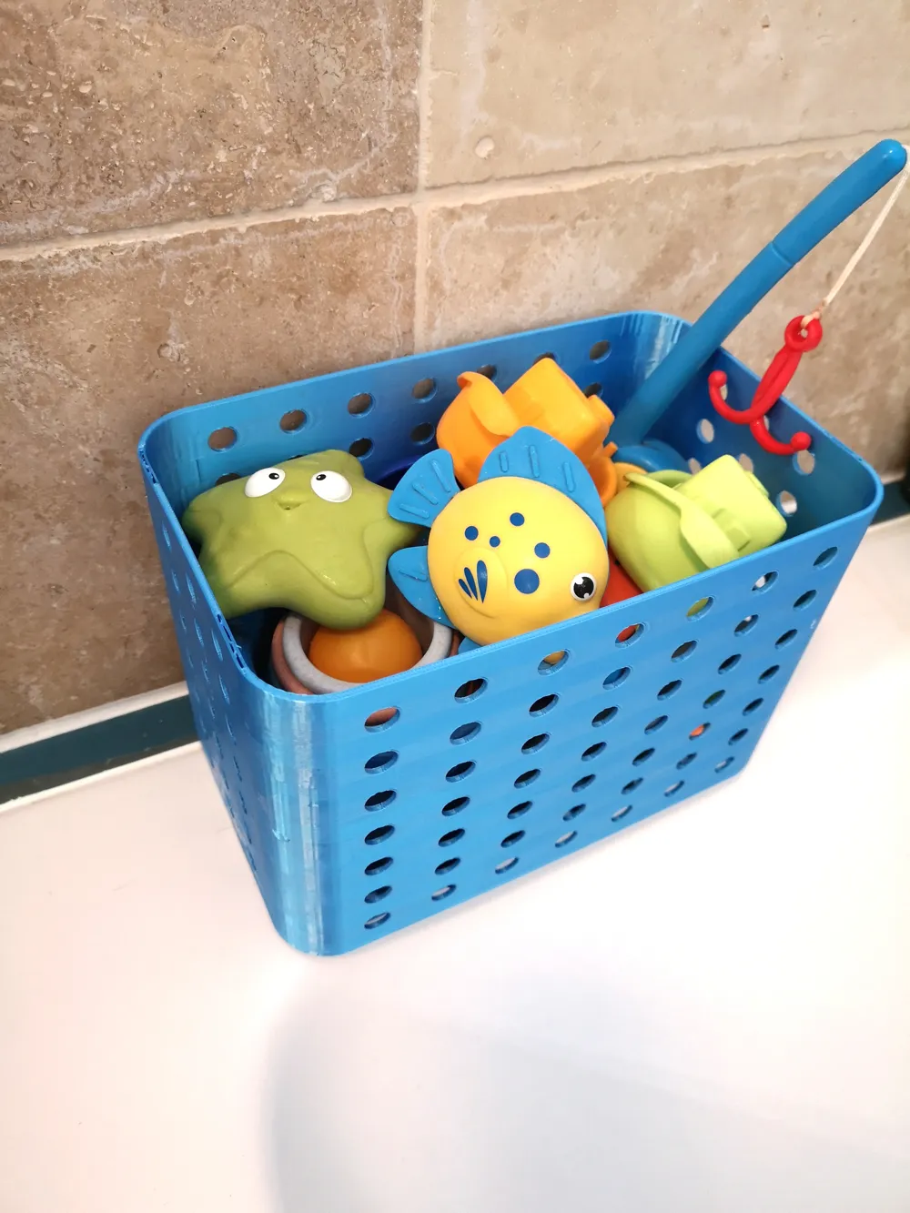 Box for bath toys - Free 3D Print Model - MakerWorld