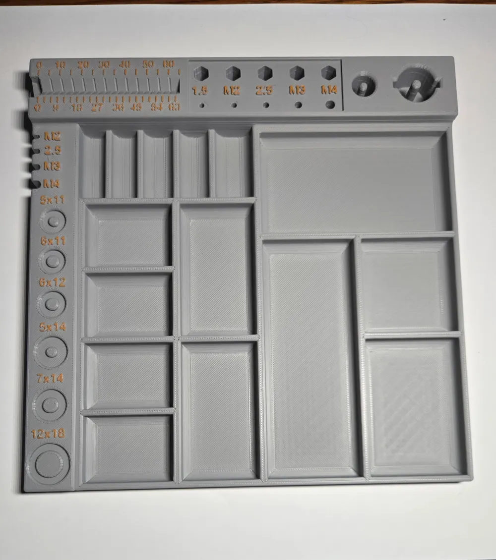 RC Parts Tray Standalone - Free 3D Print Model - MakerWorld