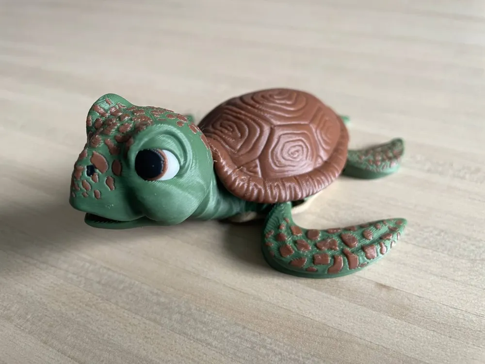 flexi turtle by Cayenne MakerWorld: Download Free 3D Models