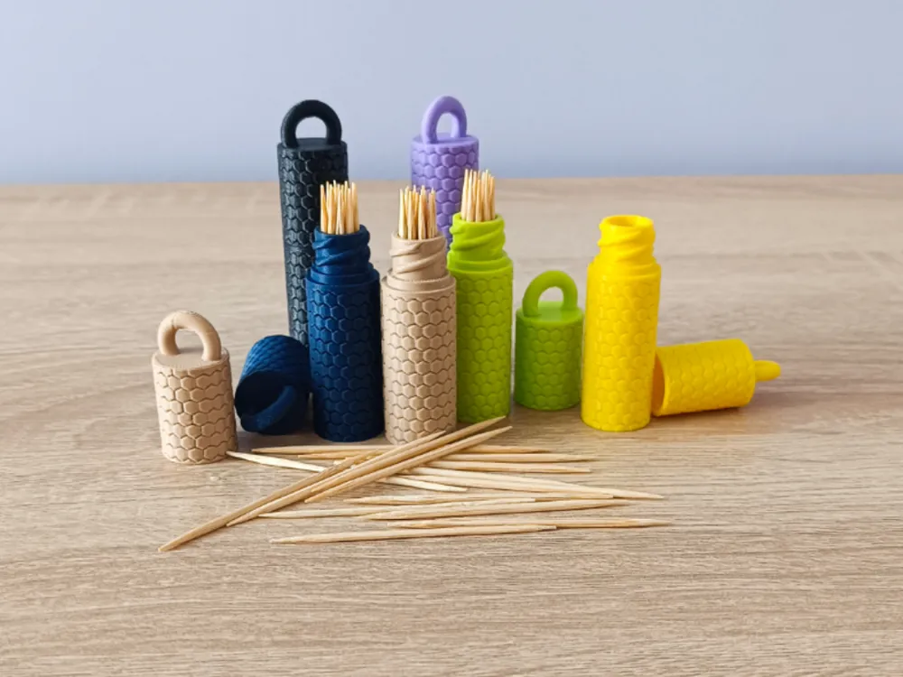 Travel Toothpick Case by Pyciu MakerWorld: Download Free 3D Models