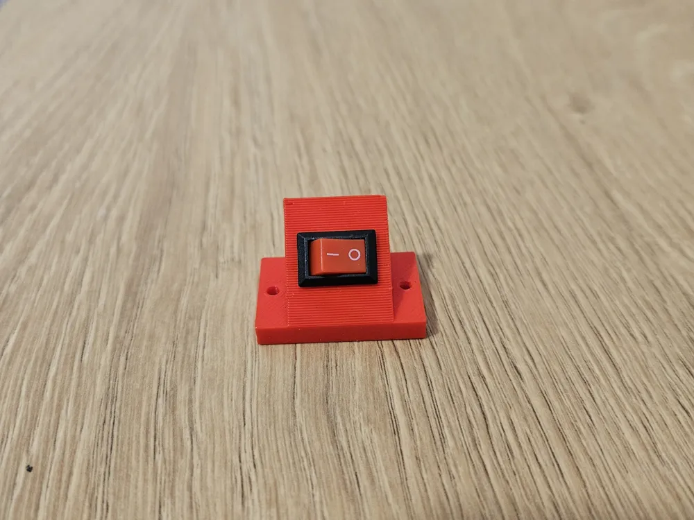 Rocker Switch Mount (KCD1-11) by zan.kostas - MakerWorld