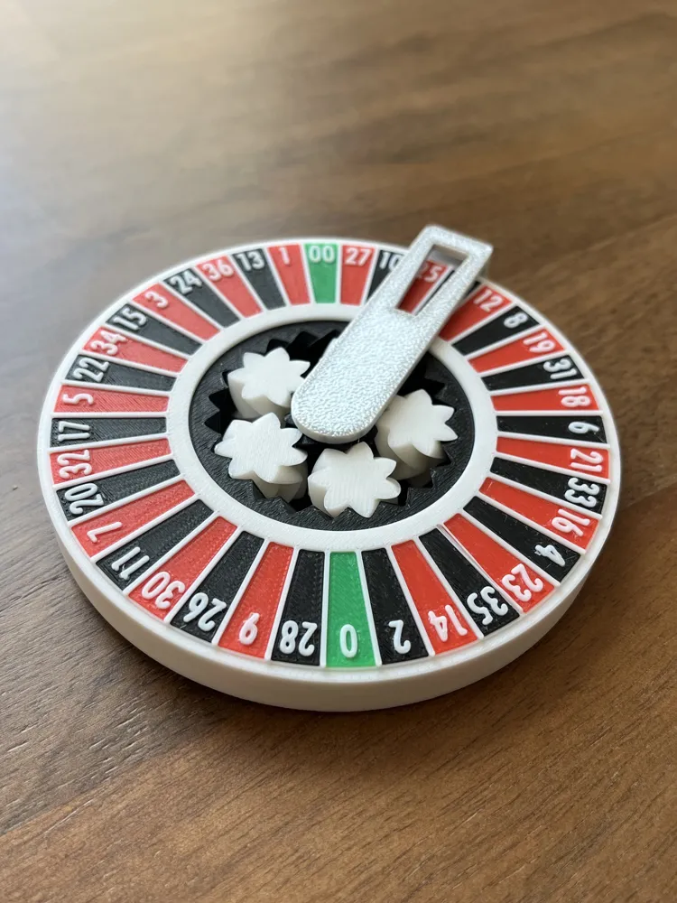 Roulette Fidget Spinner by Undefined 3D - MakerWorld