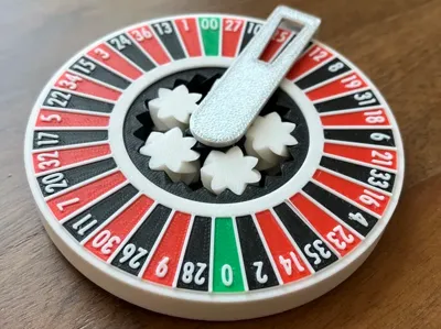 roulette 3d print model download - MakerWorld
