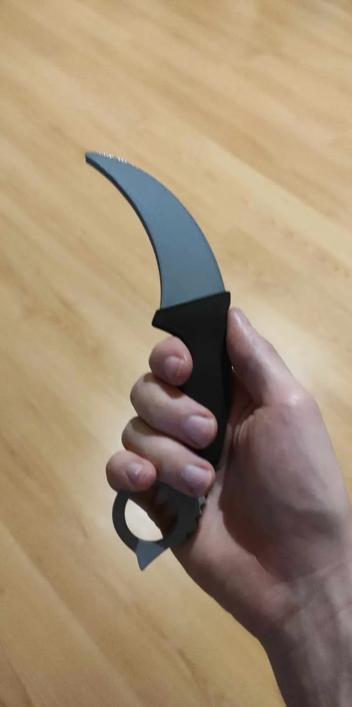 Training Karambit knife NO SHARP EDGES by OrangeSs - MakerWorld