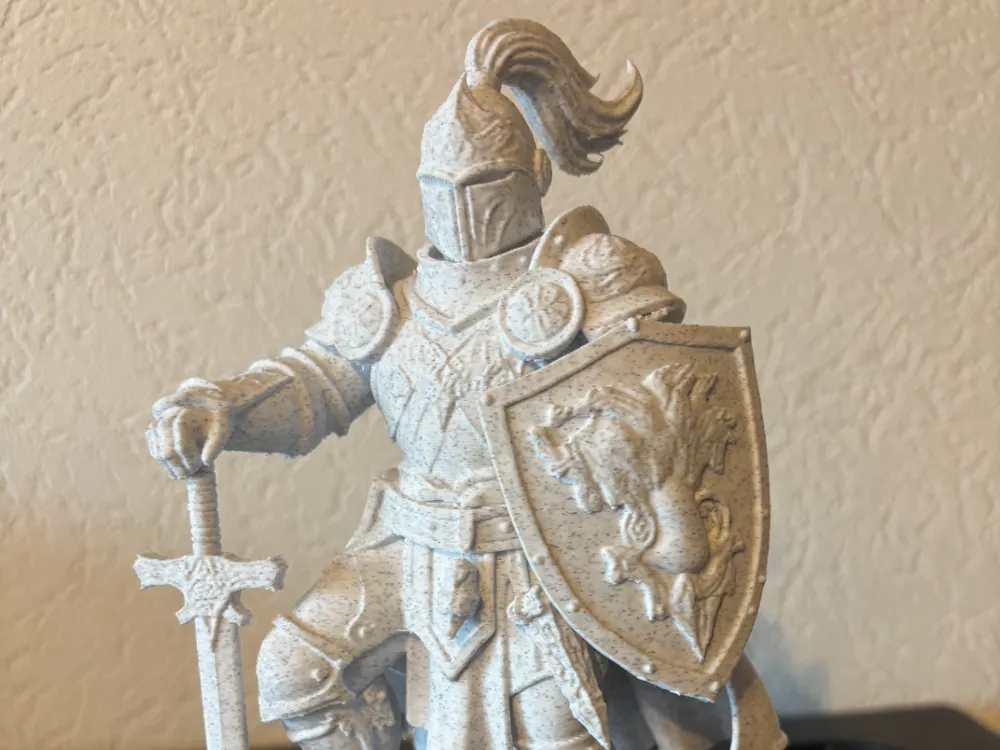 Knight Statue - Free 3D Print Model - MakerWorld
