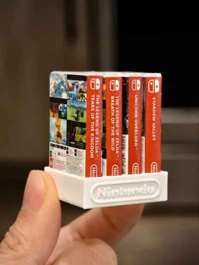 holder for mini Nintendo Switch game card case by AlcaMakerWorld ...