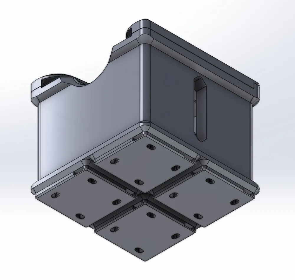 Dispenser Gridfinity for 60x60mm packets by Ethan D MakerWorld ...