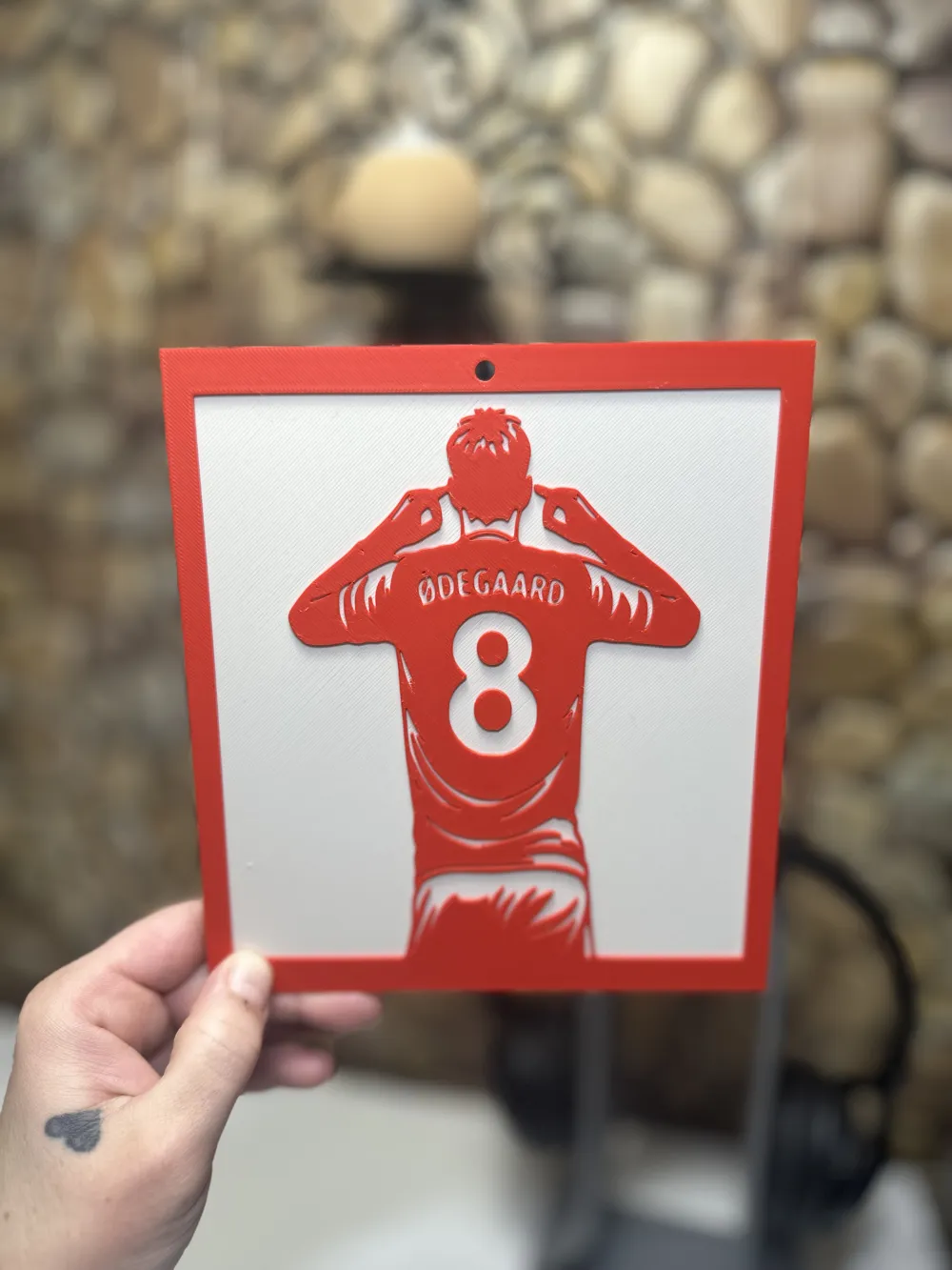 Martin Odegaard Wall Art - Free 3D Print Model - MakerWorld