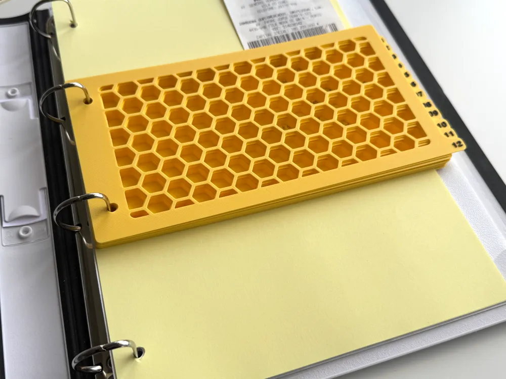 A4/A5 Monthly Binder Dividers by TryCatch - MakerWorld