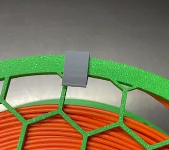 Reuseable Replacement Spool Filament Clip by JohnnyPrintsMakerWorld ...