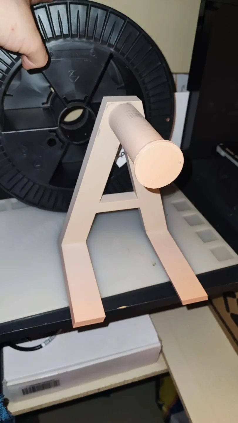 Filament holder for big spools (2kg +) by Aereyy - MakerWorld
