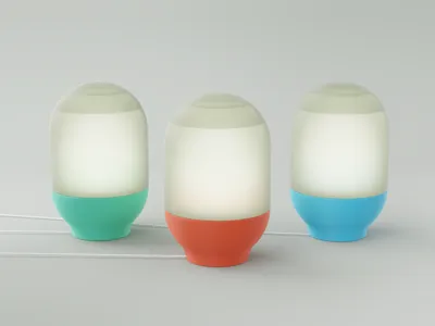 Small desktop lamp. Bambu LED Lamp kit light by Abstractia Design ...