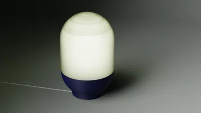 Small desktop lamp. Bambu LED Lamp kit light by Abstractia Design ...