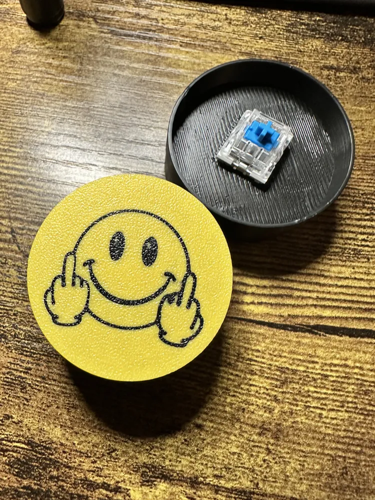 NSFW Emoji Keyboard Clicker Fidget - Free 3D Print Model - MakerWorld