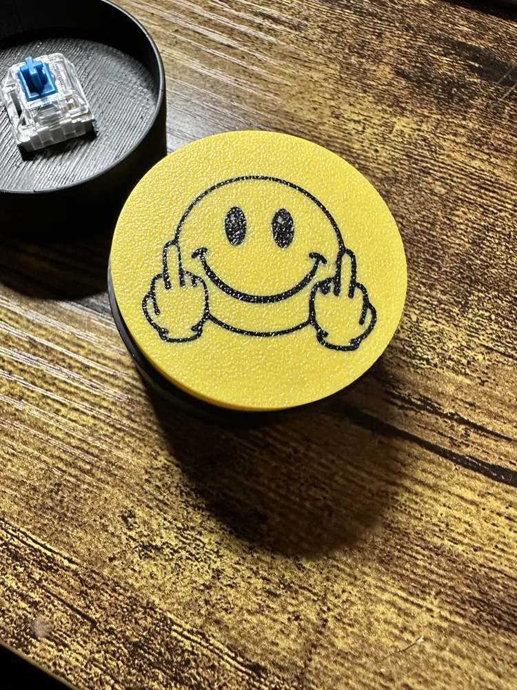 NSFW Emoji Keyboard Clicker Fidget - Free 3D Print Model - MakerWorld