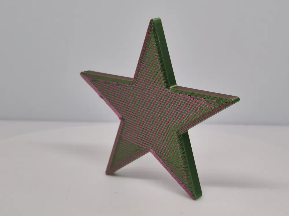 Flat Star - Free 3D Print Model - MakerWorld