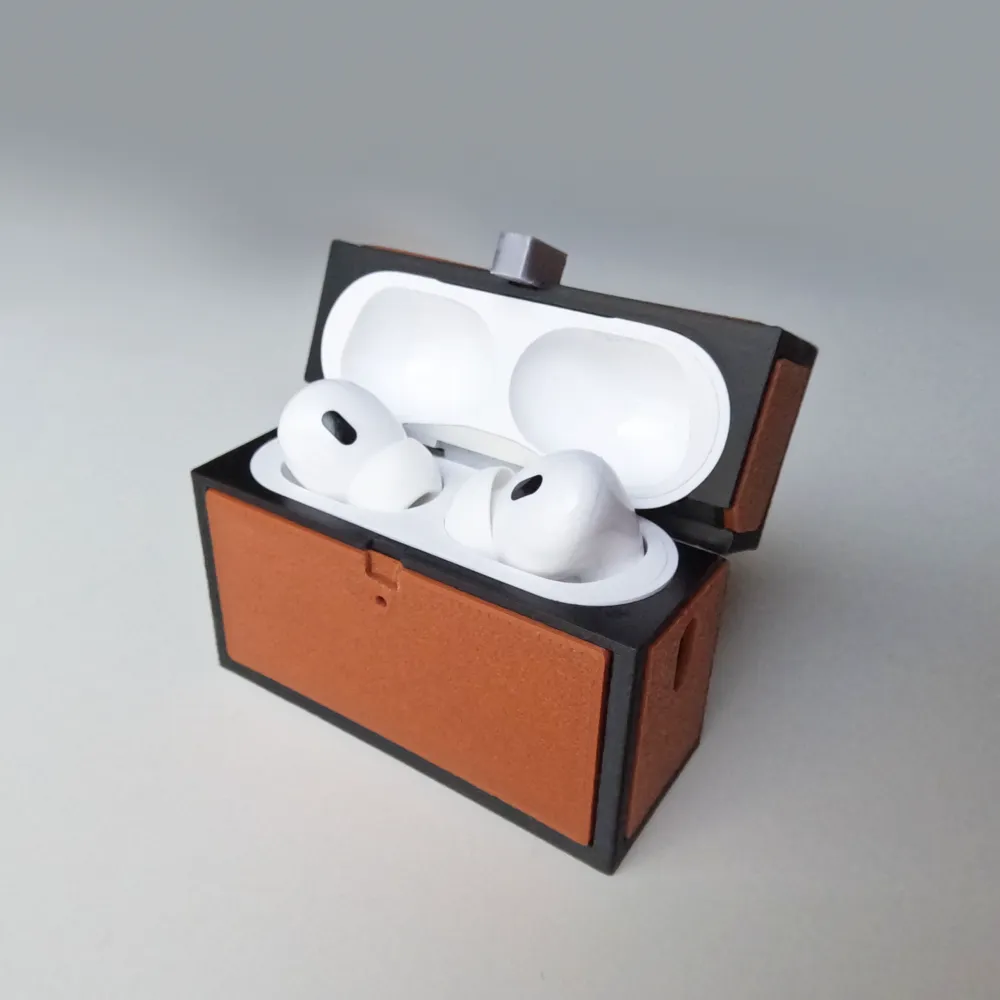 Minecraft Double Chest AirPods Pro Case 1- 2 by MarioJCoyF - MakerWorld
