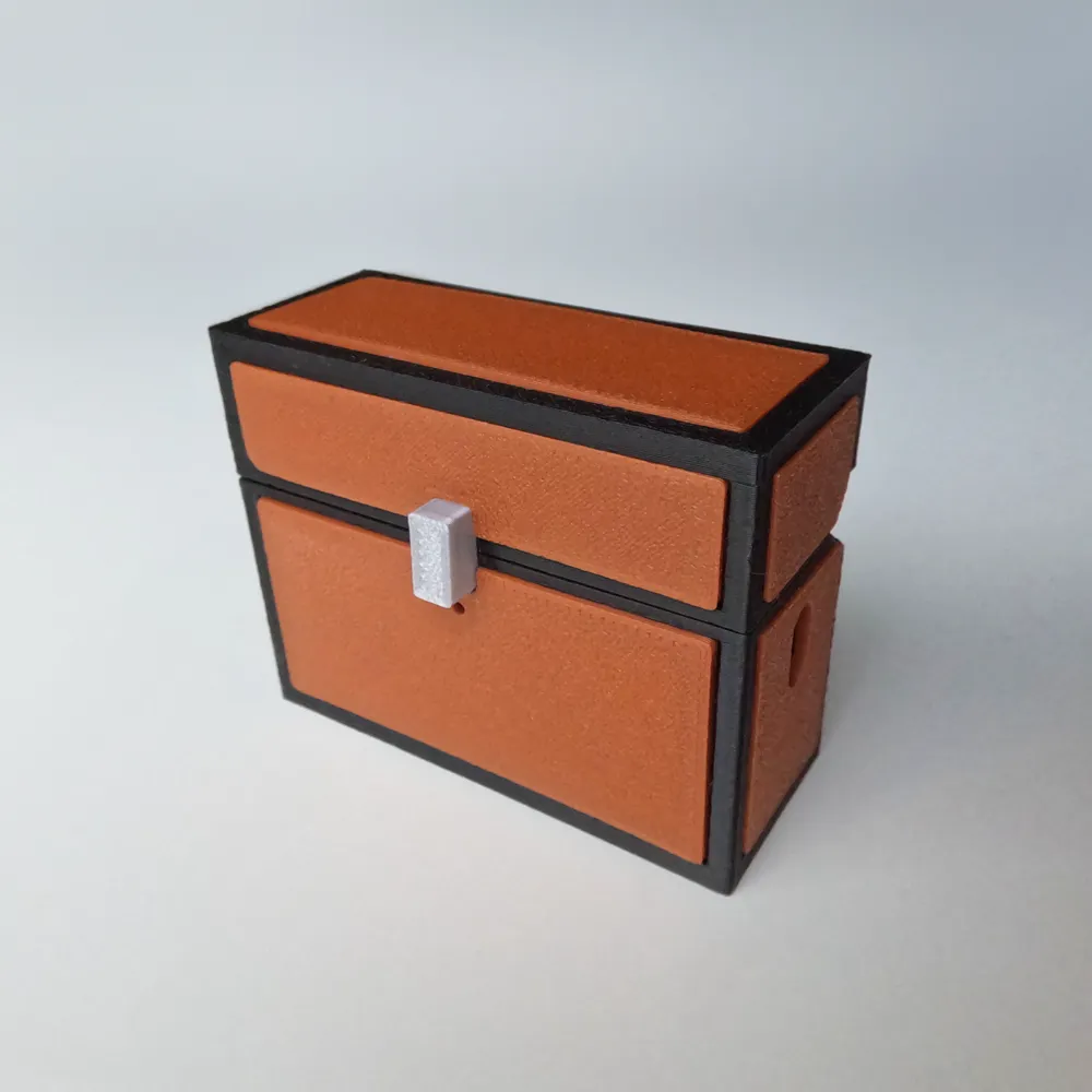 Minecraft Double Chest AirPods Pro Case 1- 2 by MarioJCoyF - MakerWorld