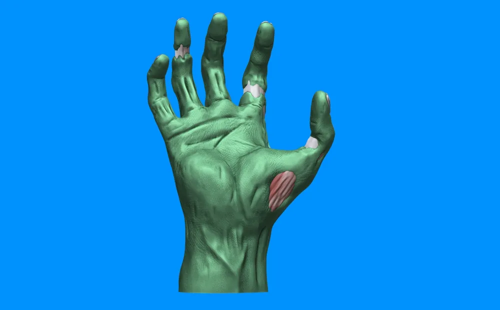 UPDATED Zombie Hand Controller Stand - Free 3D Print Model - MakerWorld
