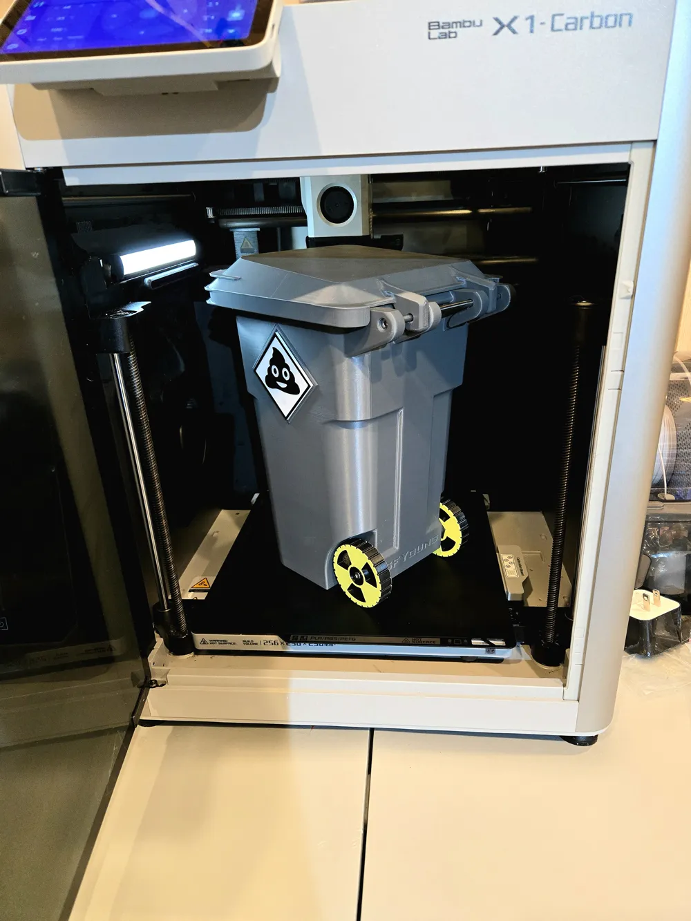 XL LUXE Rubbish Bin - Modular HUGE Fancy Trash Can by SFYoung ...