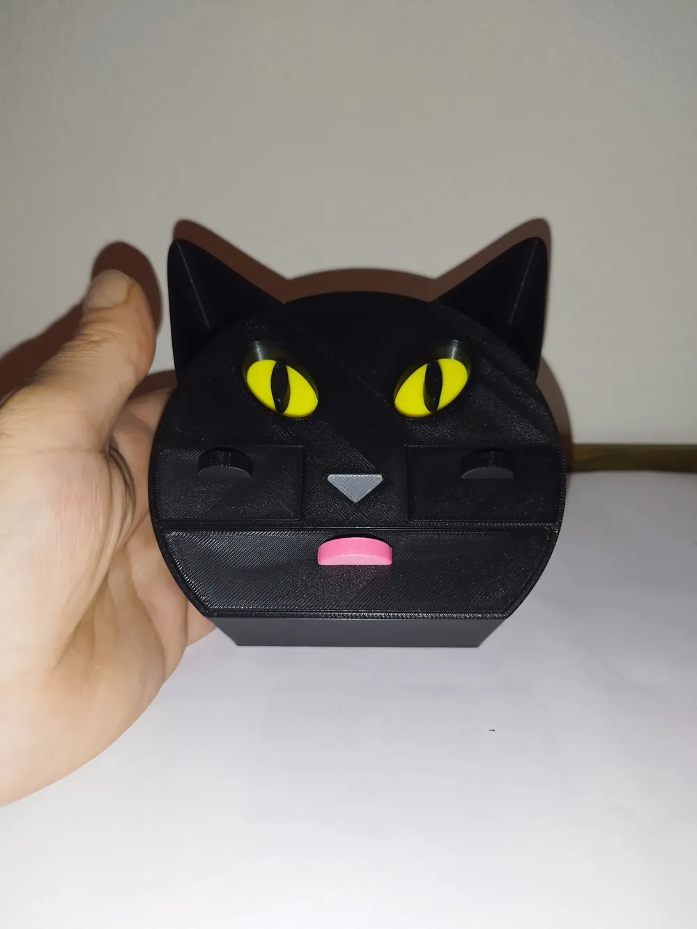 cat head jewelry box, with 5 drawers by MAX MakerWorld: Download Free ...