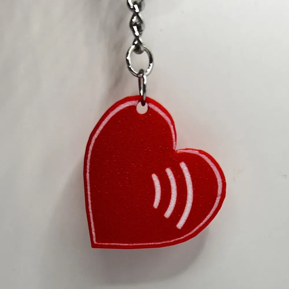 Heart trinket NFT tag ready, super easy print - Free 3D Print Model ...