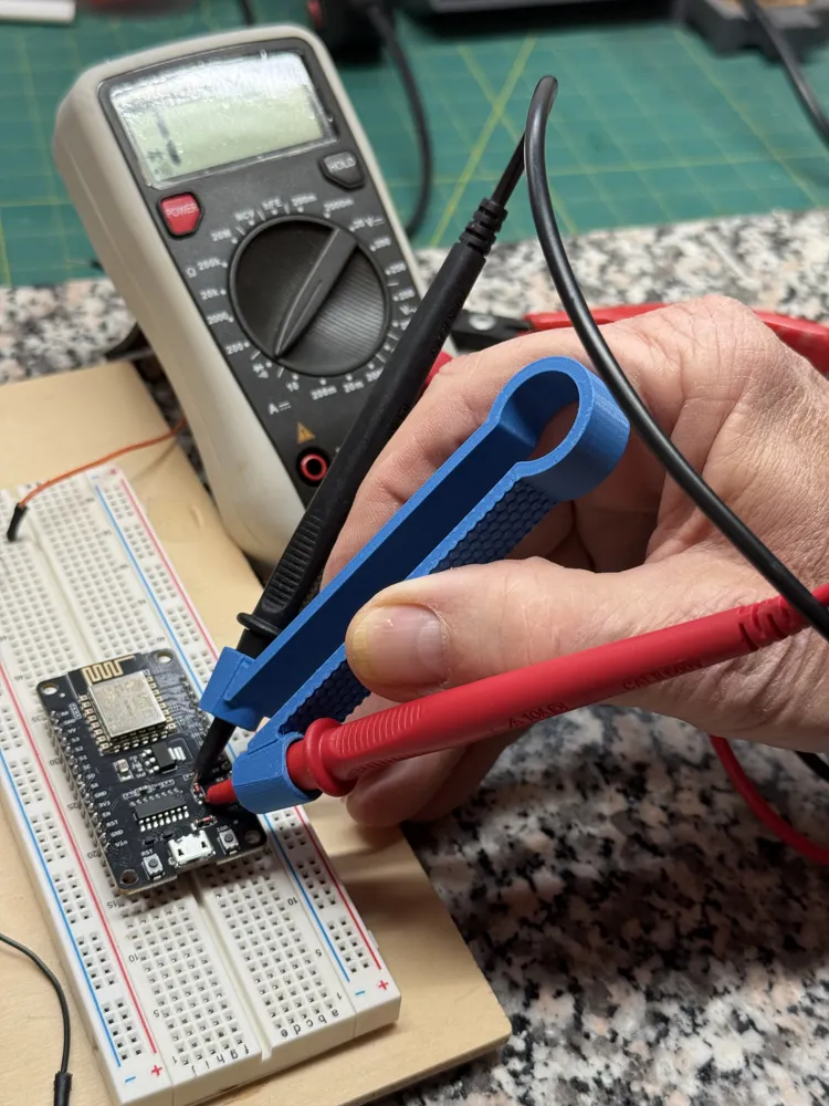 Multimeter probe Tweezer | Multimeter probes - Free 3D Print Model ...